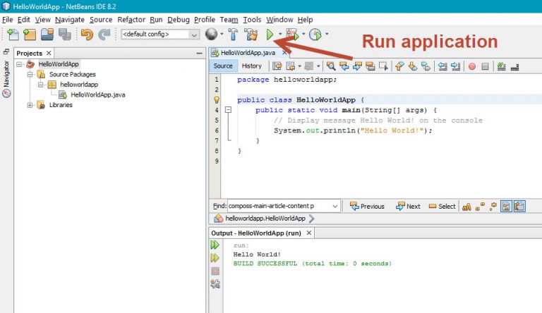 How to use Netbeans to write a Java Program - Learn Code Online - Java ...